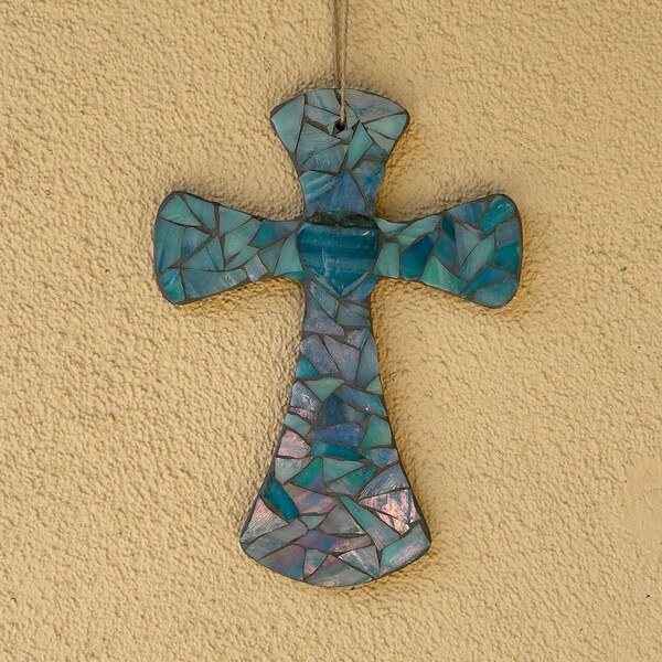 Mosaic Cross - Etsy