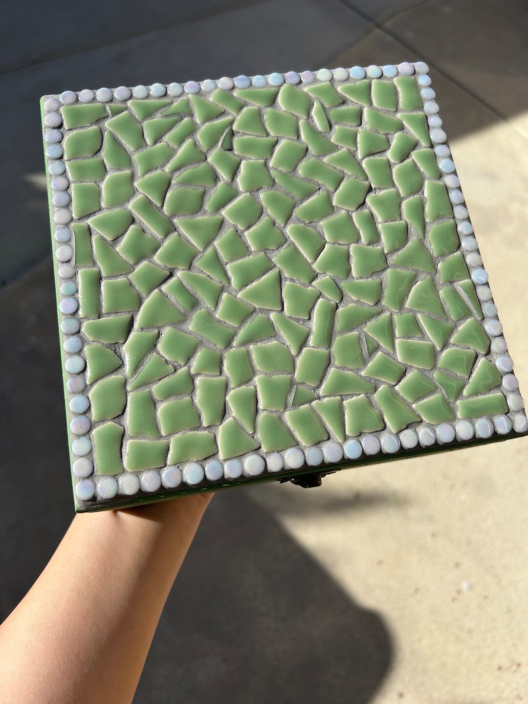 Handmade Mosaic Box - Etsy