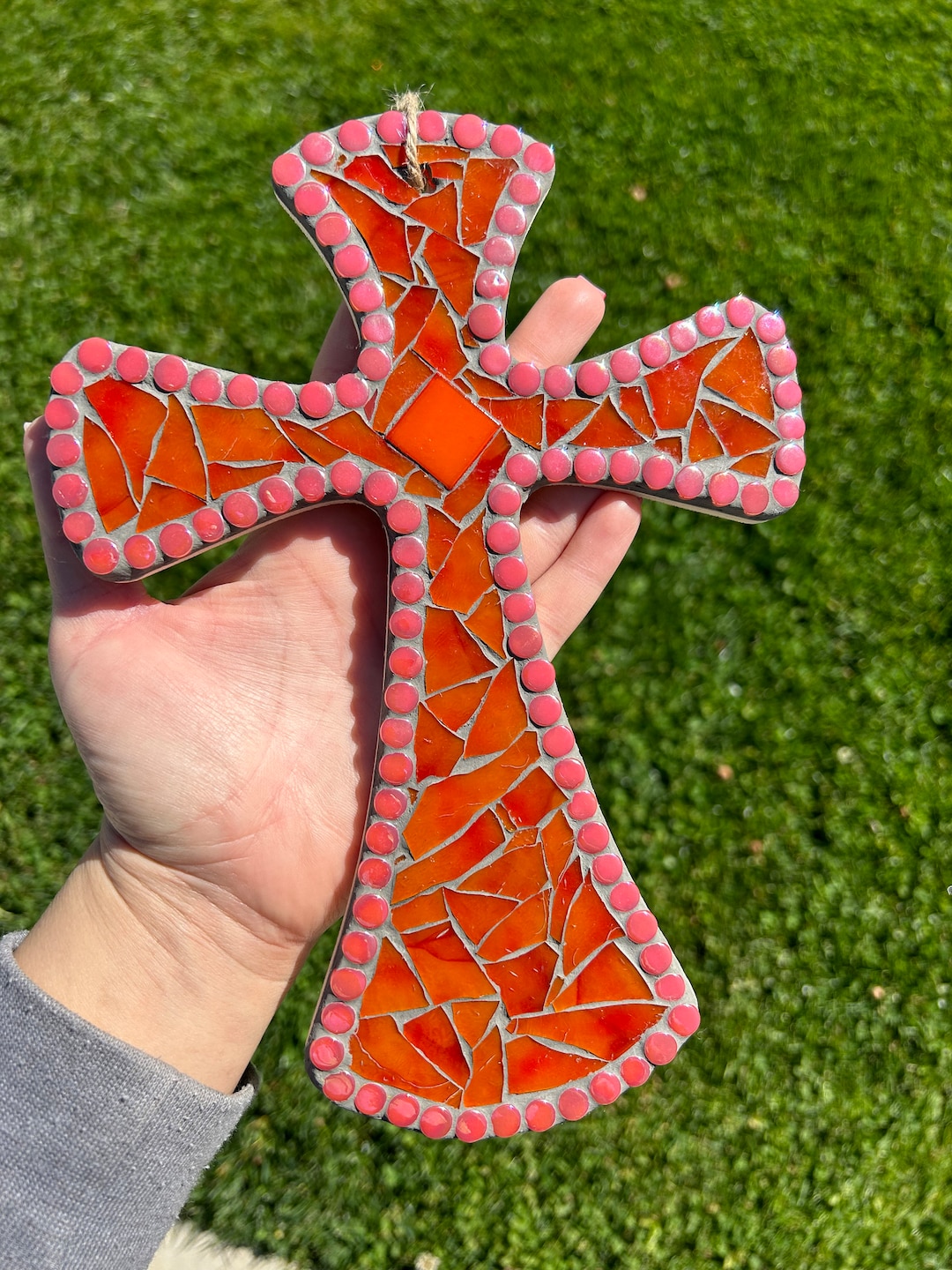 Mosaic Cross - Etsy