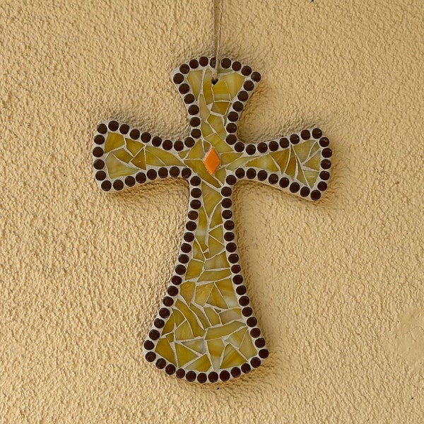 Mosaic Cross - Etsy