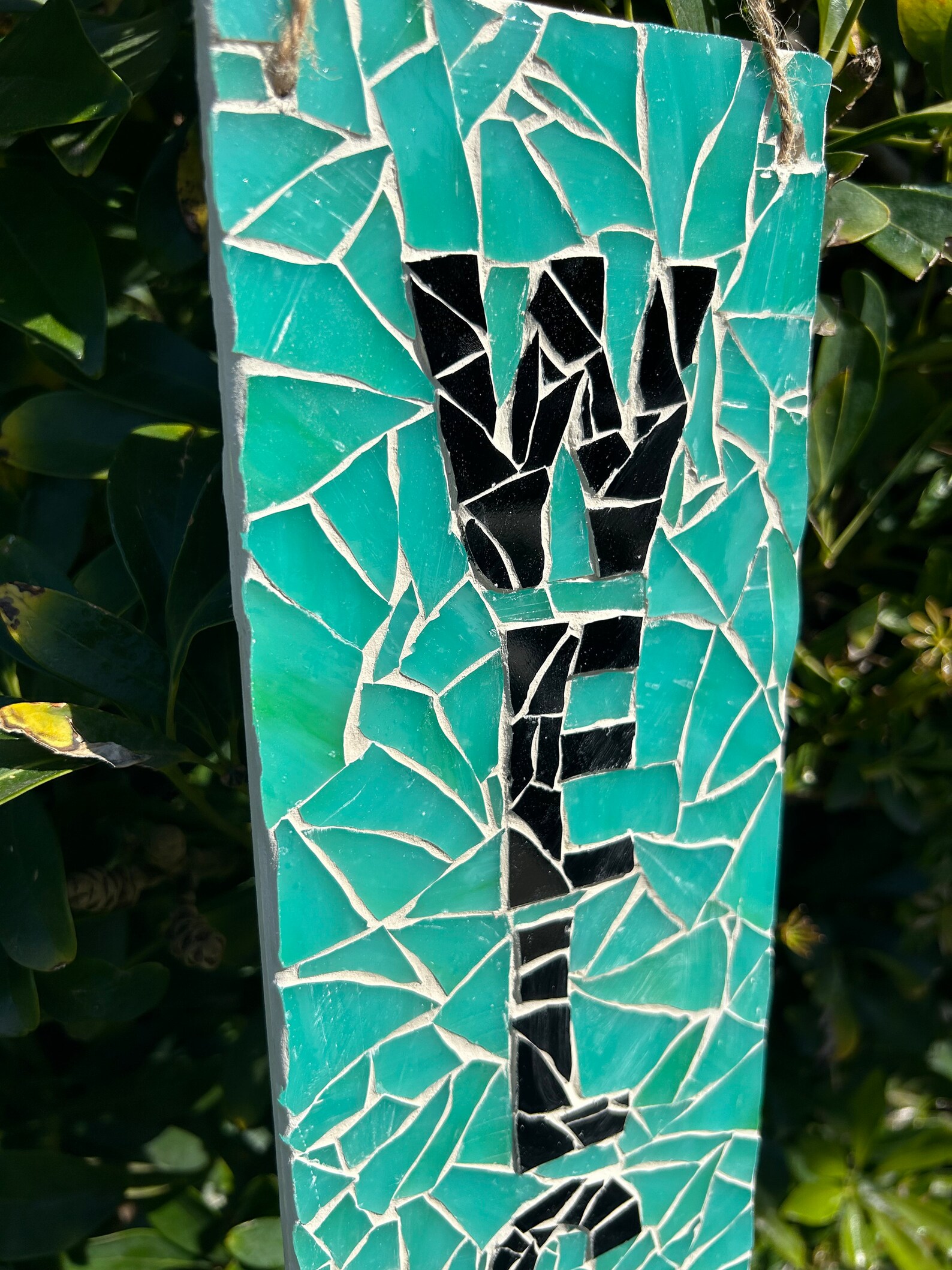 Mosaic Welcome Sign - Etsy