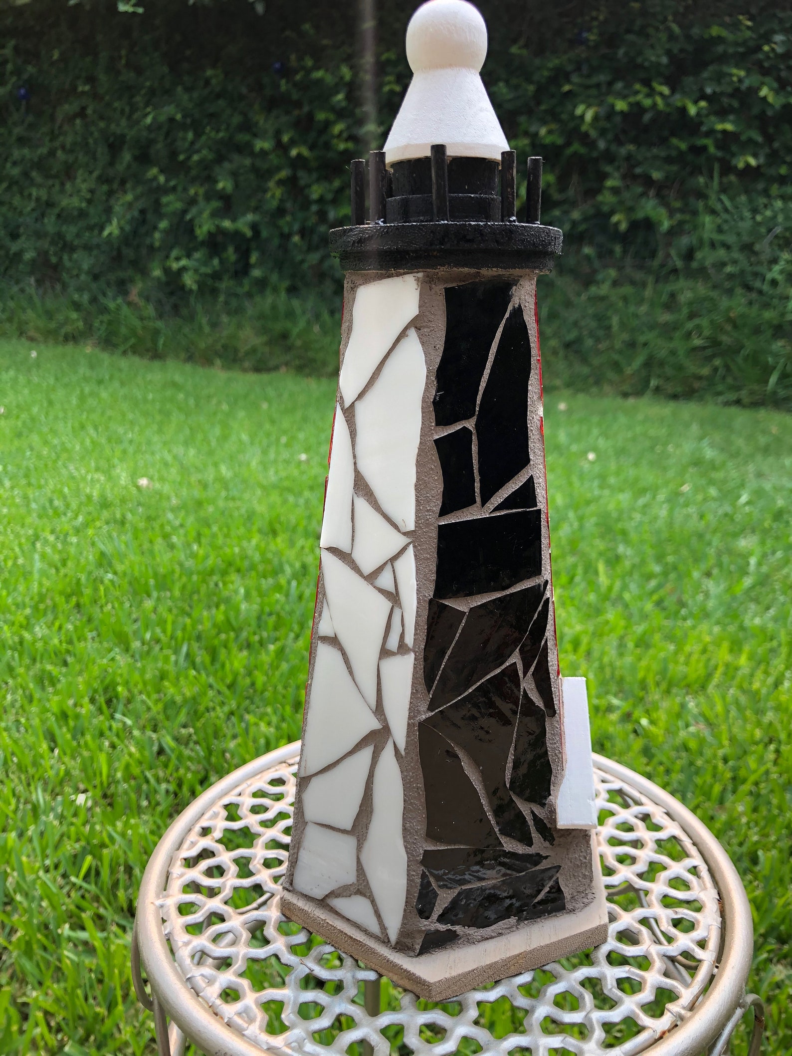 10 1/2" Mosaic Lighthouse - Etsy