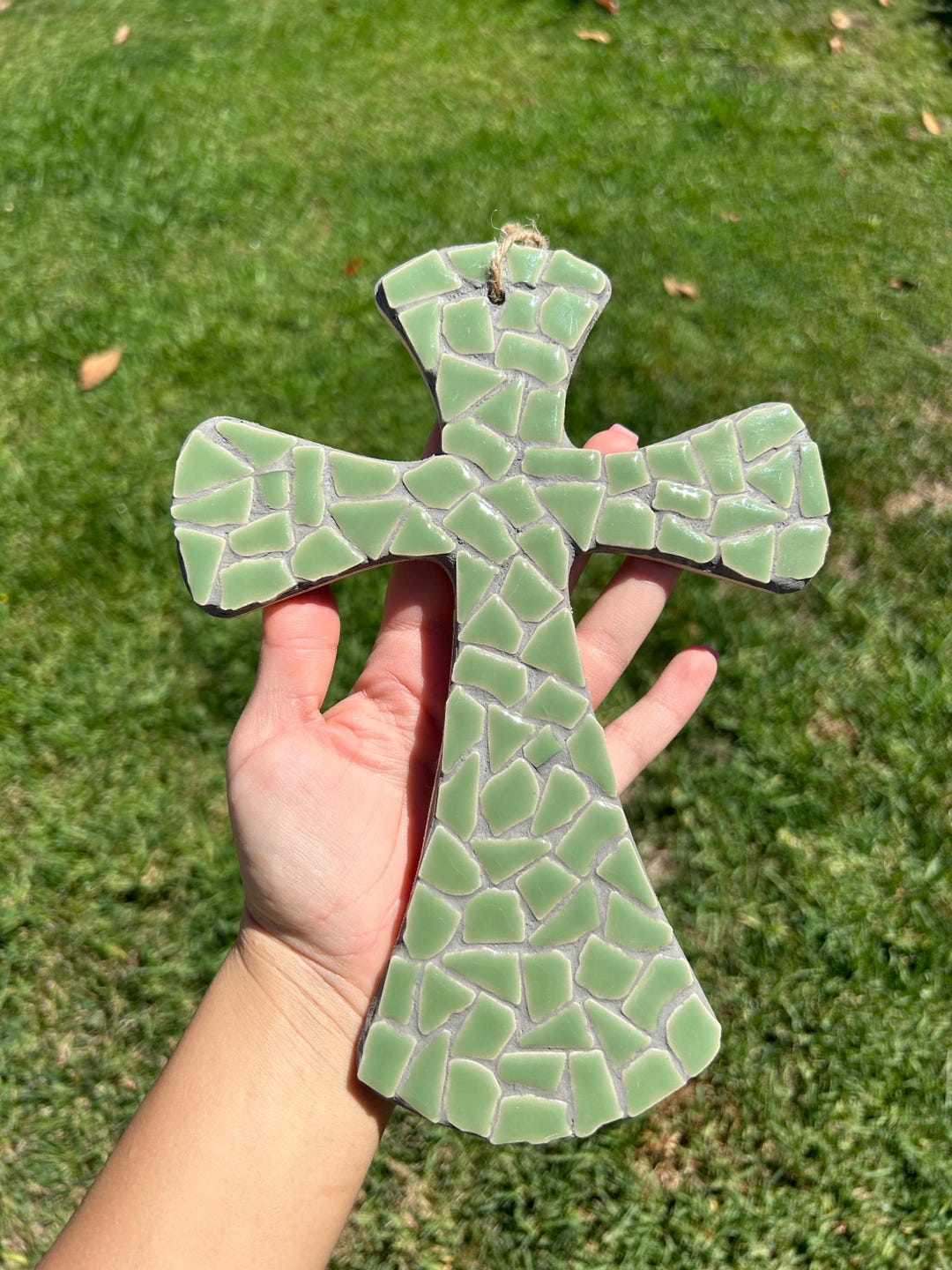 Mosaic Cross - Etsy