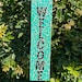 Mosaic Welcome Sign - Etsy
