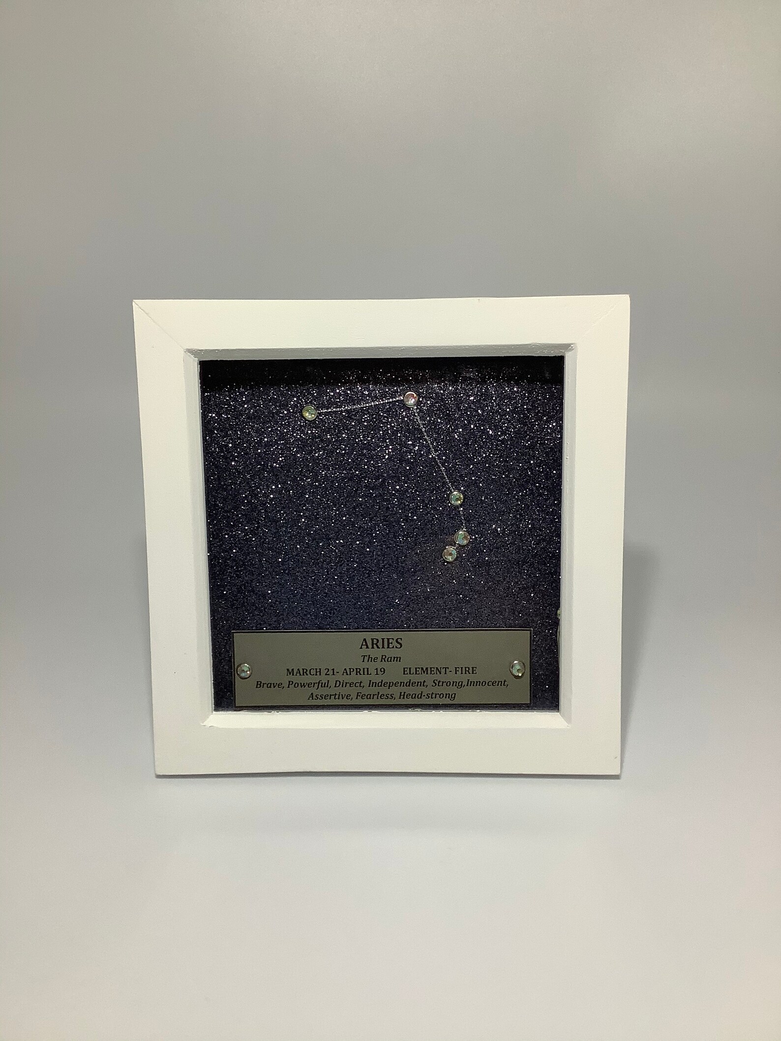 Box Frame. Horoscope/ Star Sign Led Light up Box Frame. - Etsy