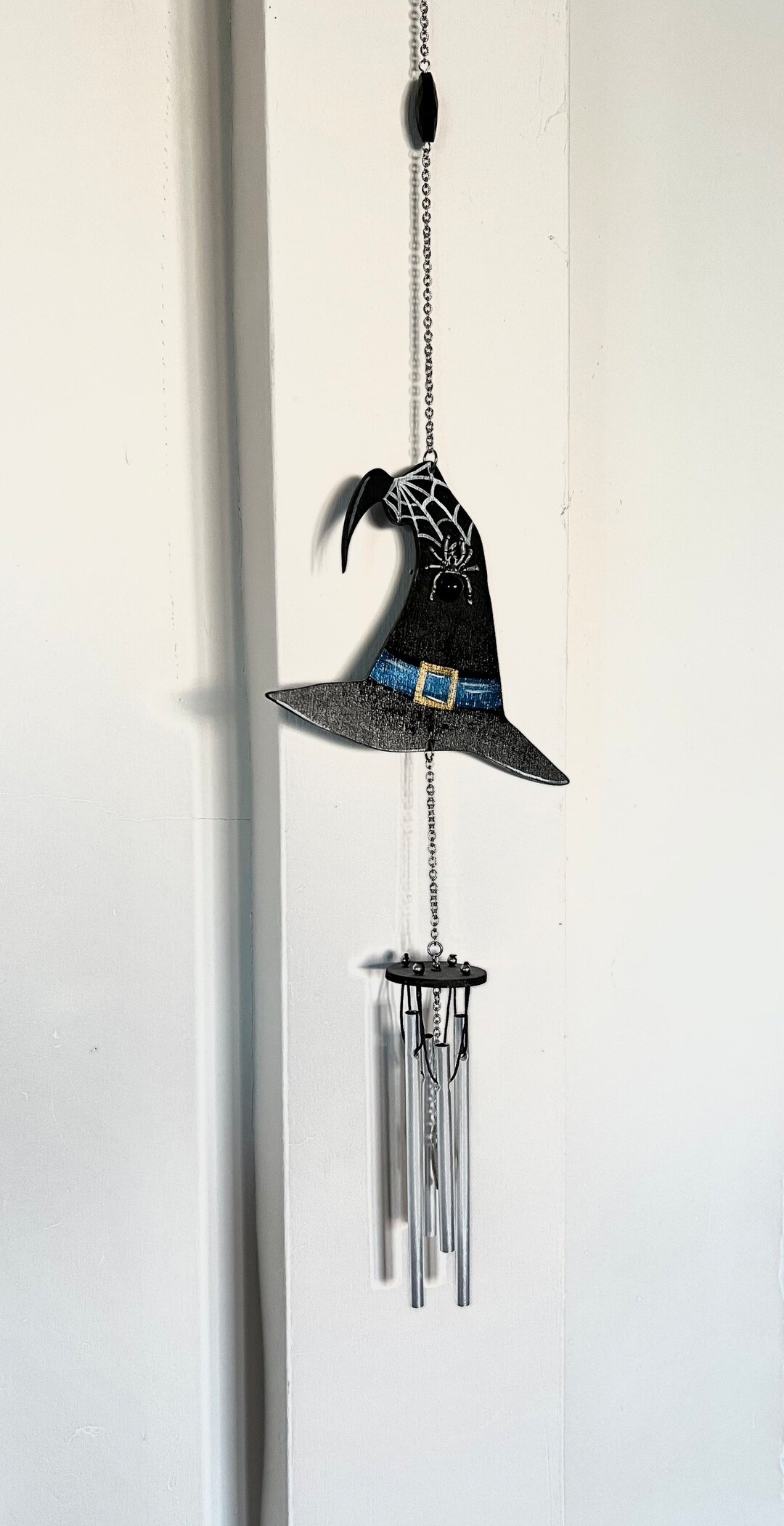 Witches Hat Wind Chime, Laser Cut and Hand Painted, Aluminium Chimes ...
