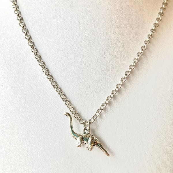Dinosaur Necklace - Etsy