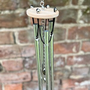 Robin Wind Chime Original Art Laser Cut Hand Painted Wooden - Etsy UK