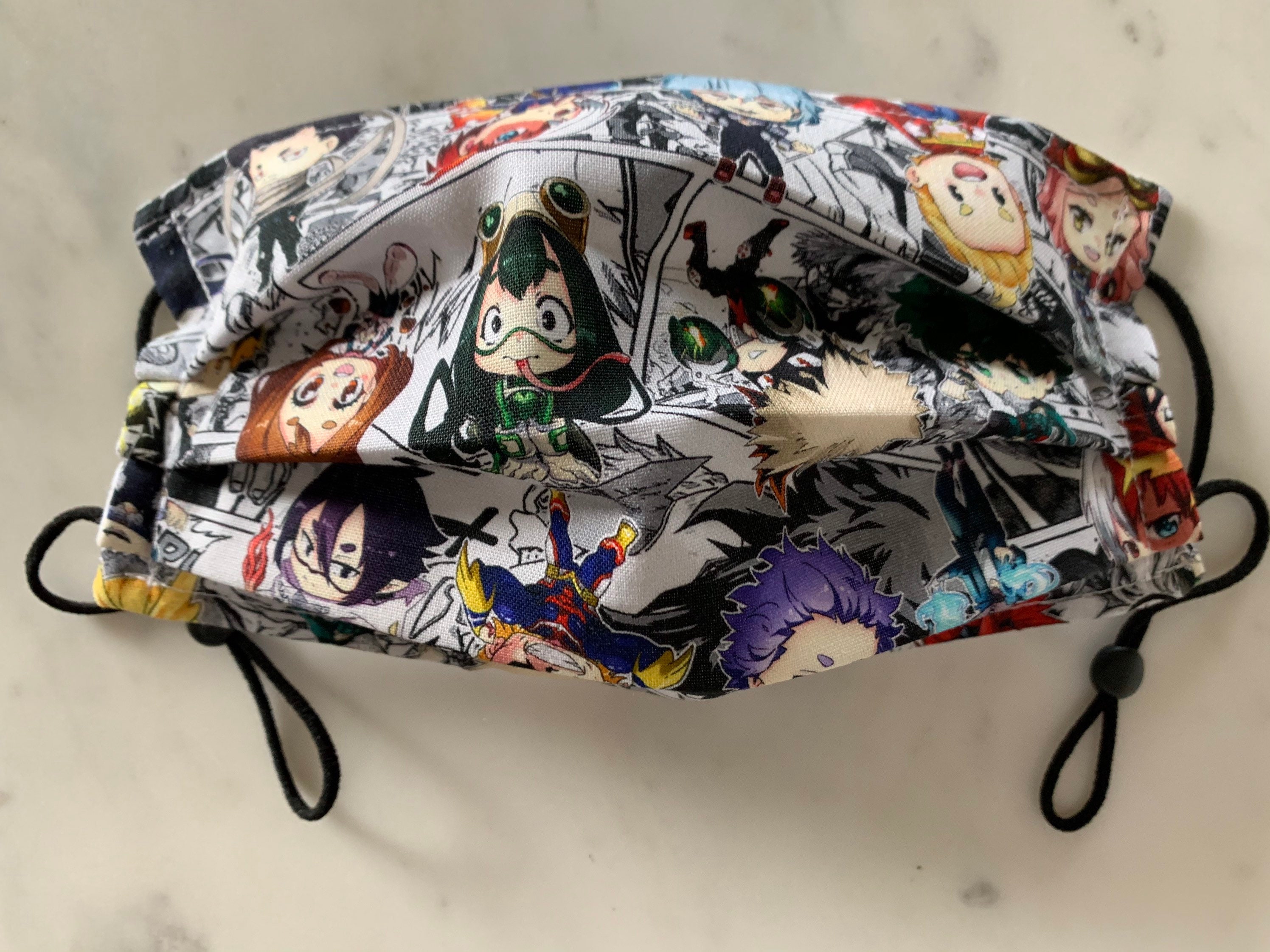 Anime Hero Face Mask MHA | Etsy