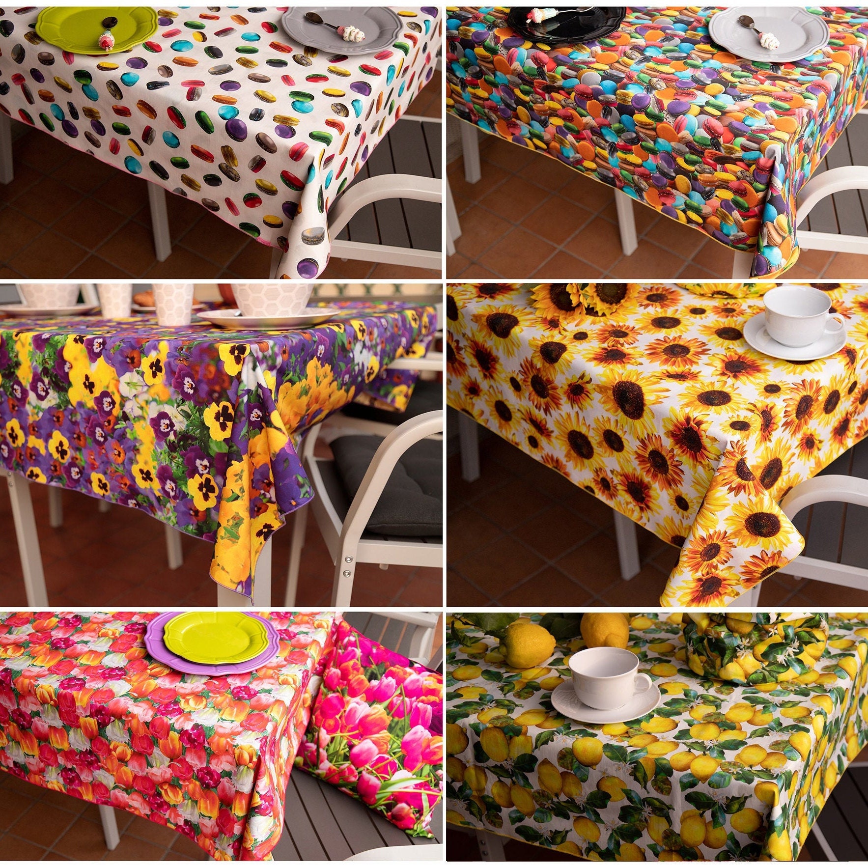 DAISIES SPRING TABLECLOTH Gift Idea for Spring Decor New - Etsy