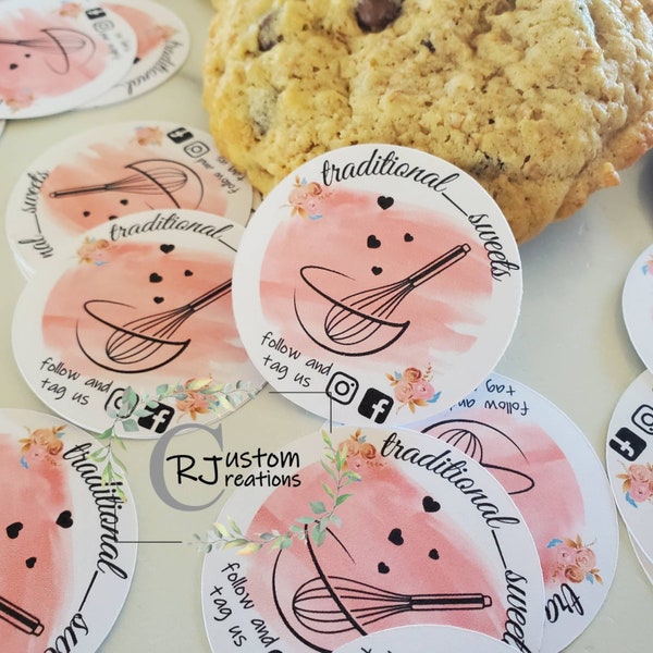 Customized Round 2in Stickers - Etsy