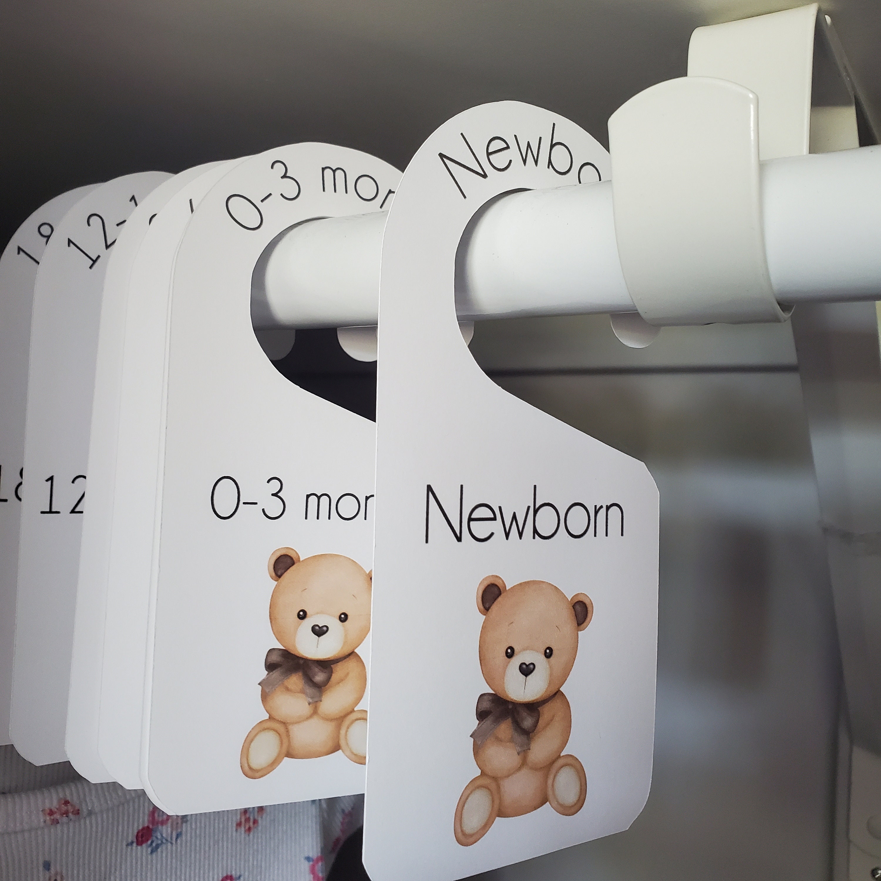 Teddy Bear Nursery Closet Dividers Baby Closet Dividers - Etsy