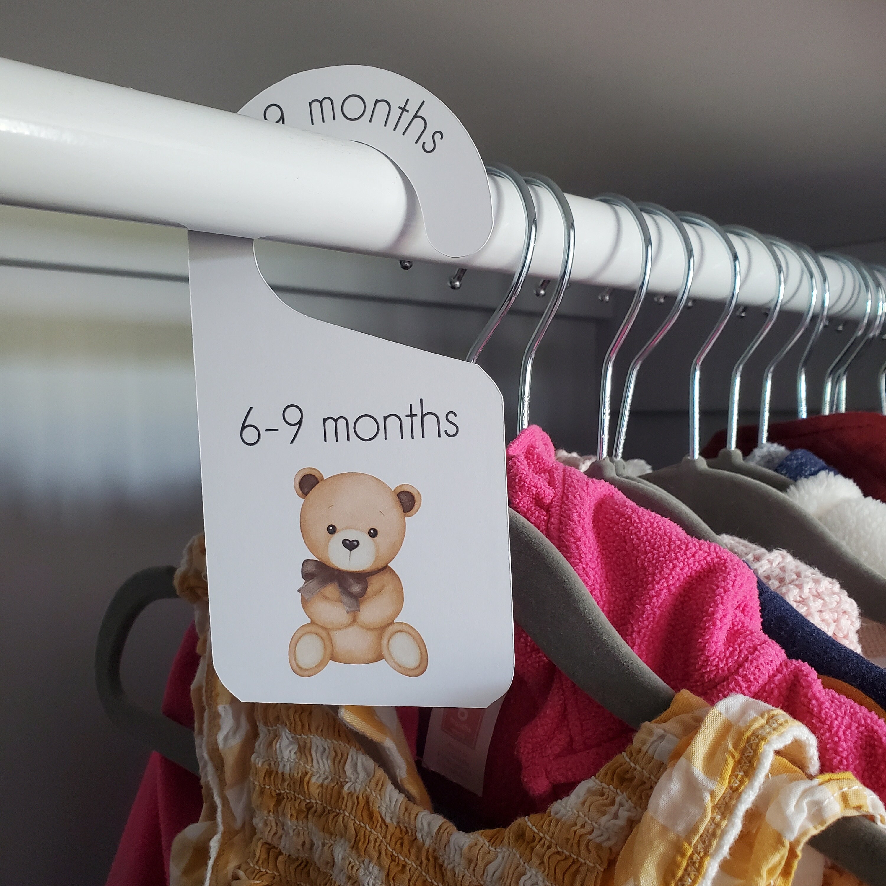 Teddy Bear Nursery Closet Dividers Baby Closet Dividers - Etsy