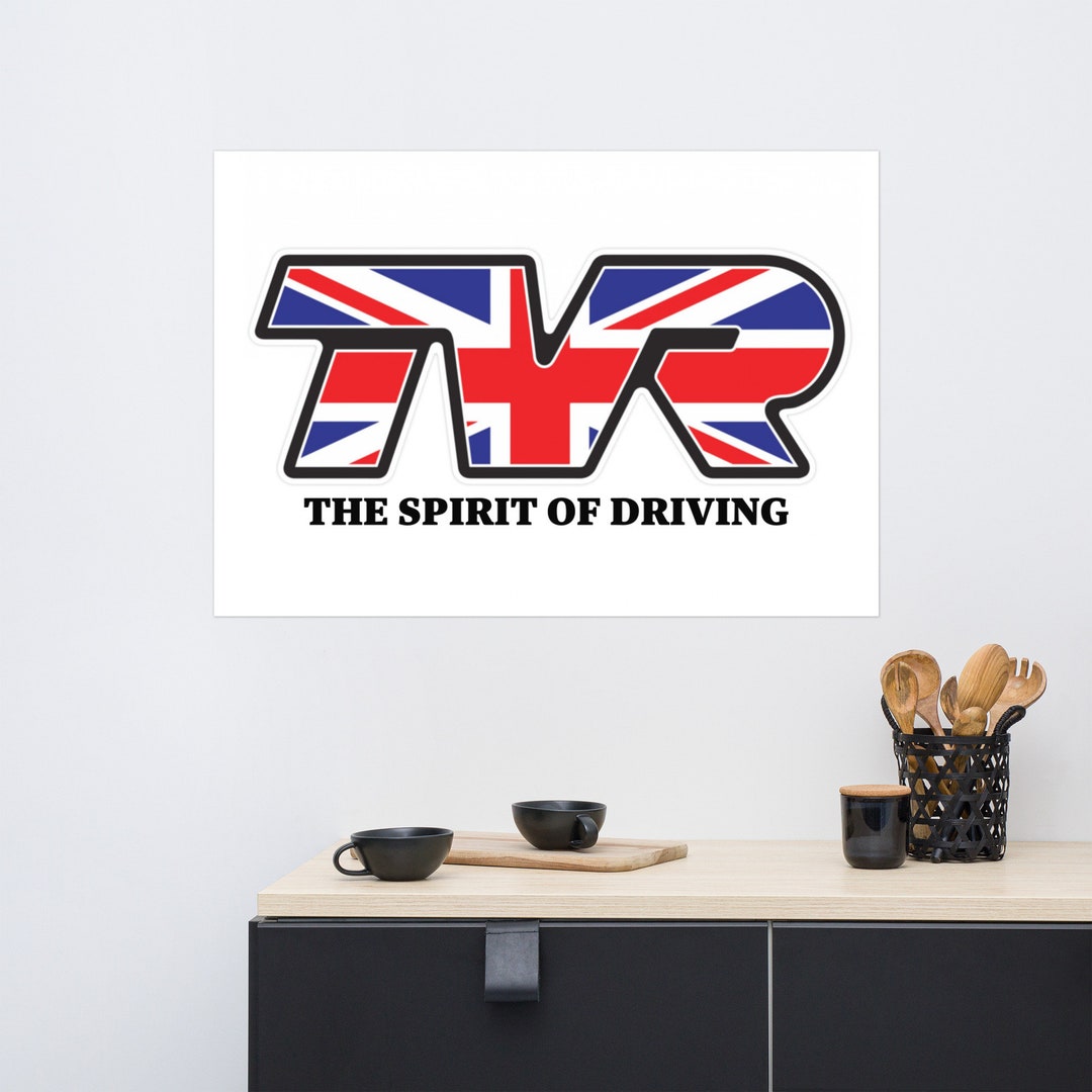 TVR UNION JACK the Spirit of Driving Poster - Etsy