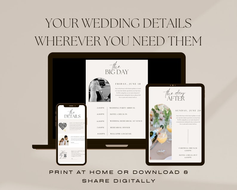 Wedding Day Binder Template, Wedding Day Coordination, Wedding Day ...