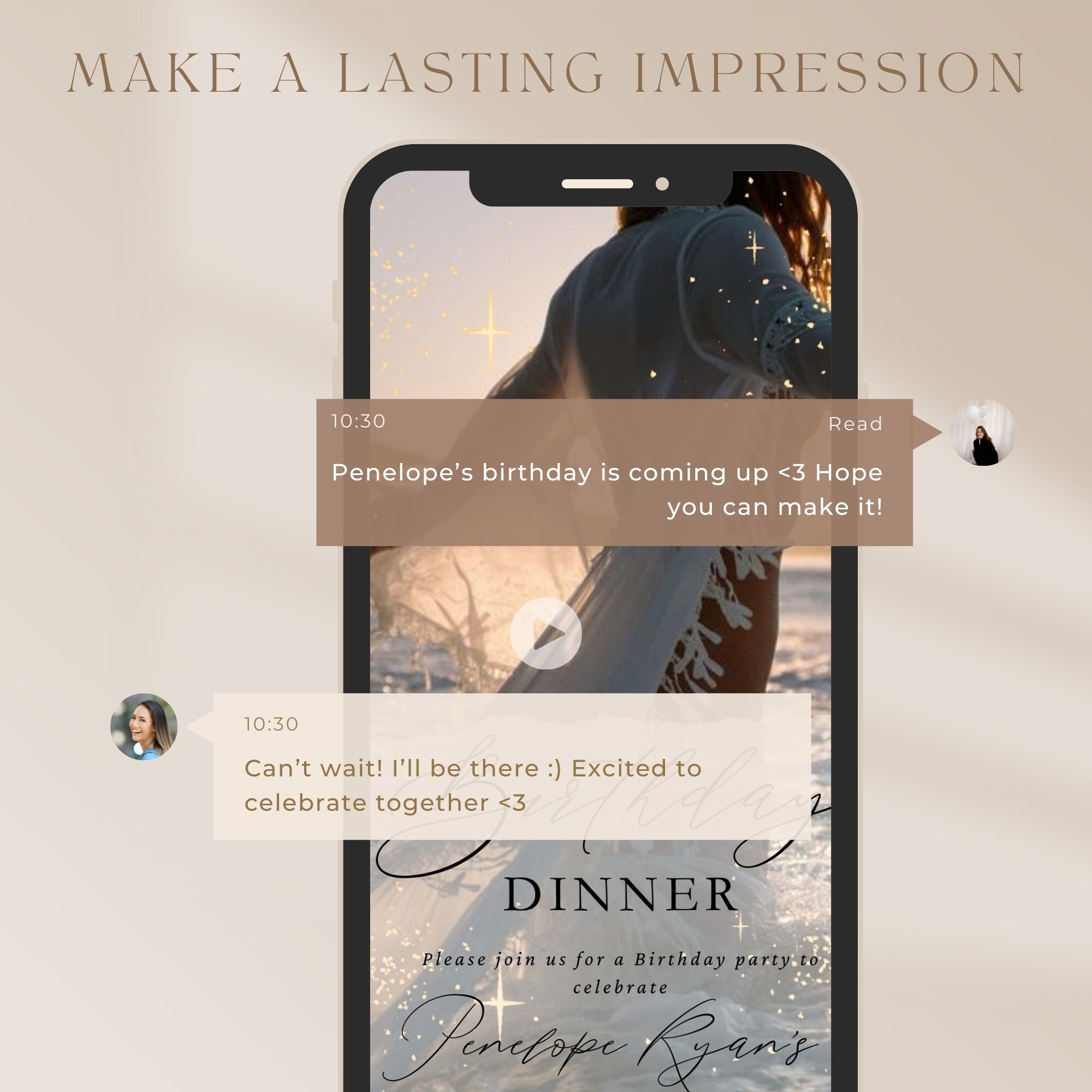 Animated Birthday Invitation Video, Birthday Invitation Video, Animated ...