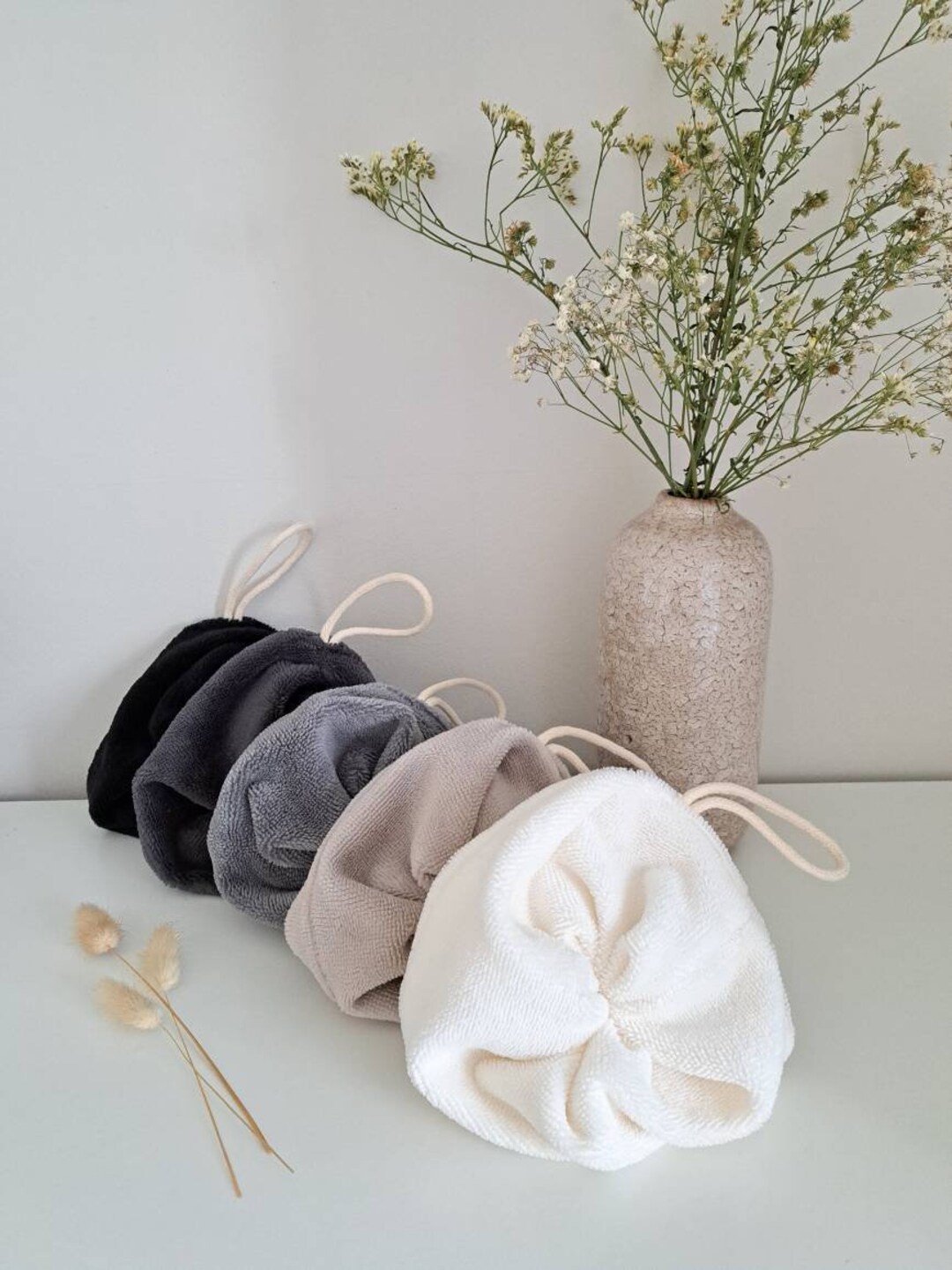 XL Shower Flower in Organic Bamboo Sponge Shower Sponge - Etsy