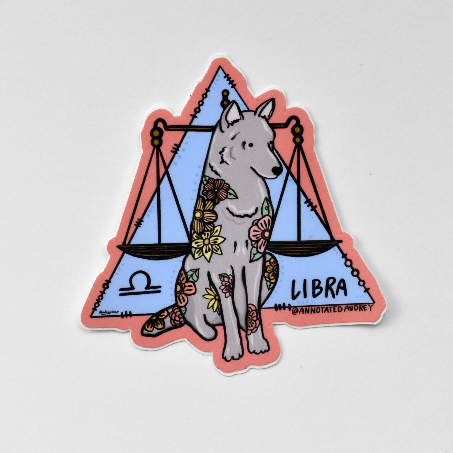 Vinyl Sticker Libra Zodiac Astrology Weatherproof Decal - Etsy