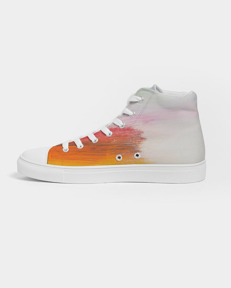 Women's Rainbow Splash High Top - Etsy