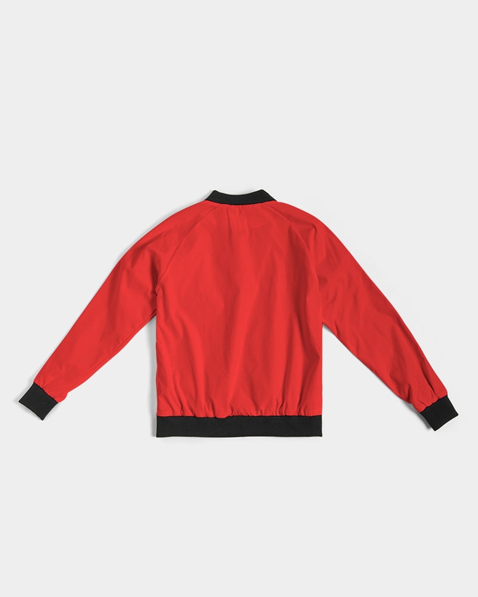 Women's Red Bomber Jacket - Etsy