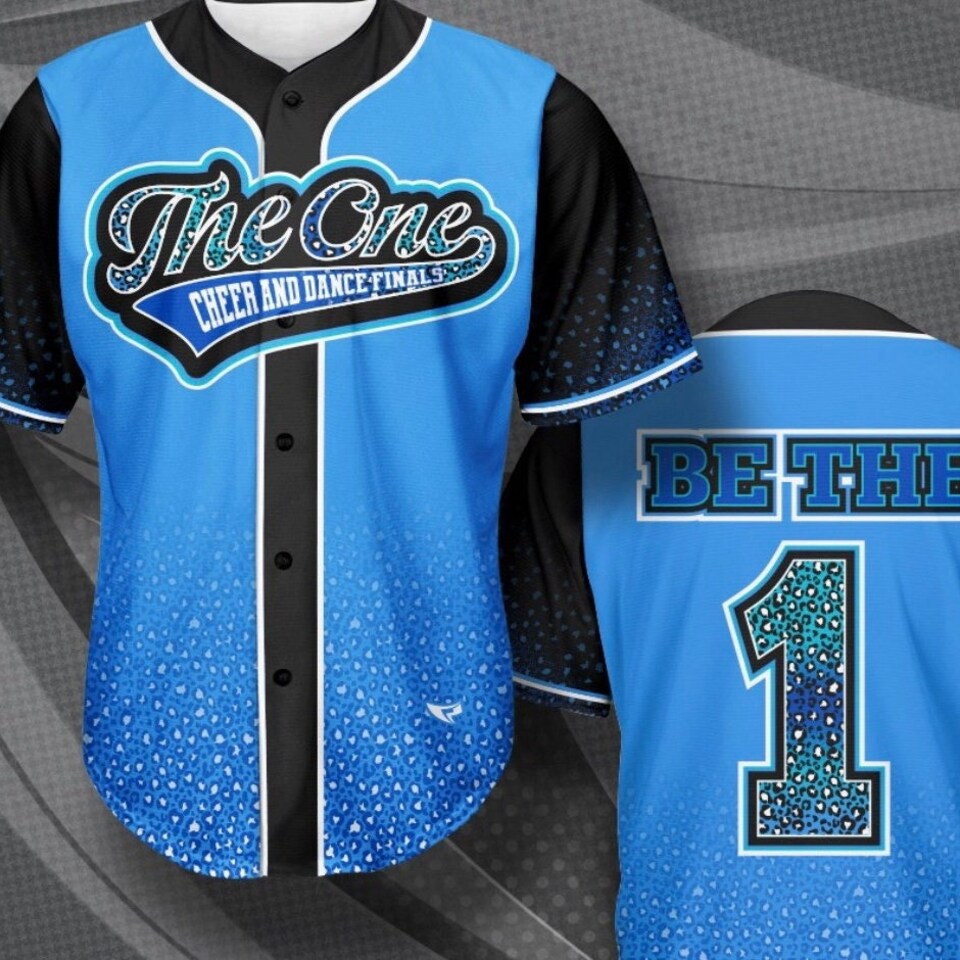 The One Sublimated Cheetah Baseball Jersey sold by Irina Pavlova | SKU ...