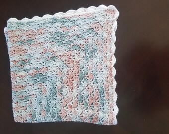 Mochi Seashell Crochet Baby Blanket Handmade - Etsy