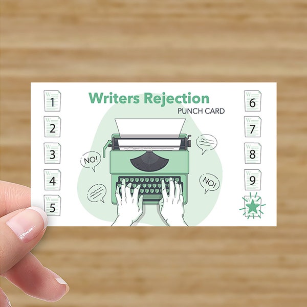 Writer Business Card - Etsy