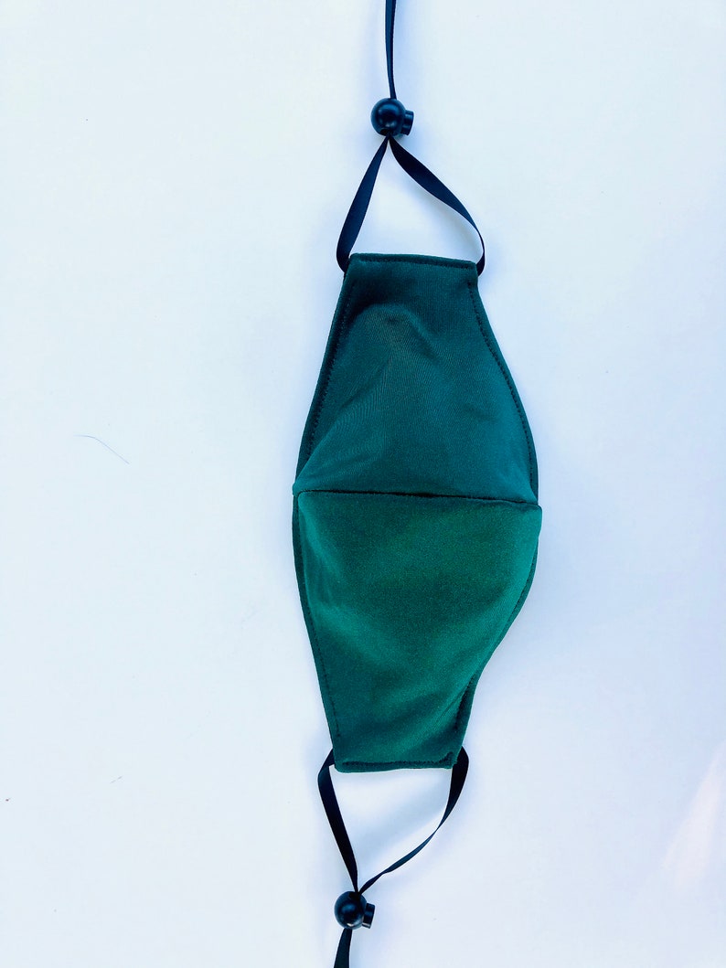 Emerald Green Face Mask - Etsy
