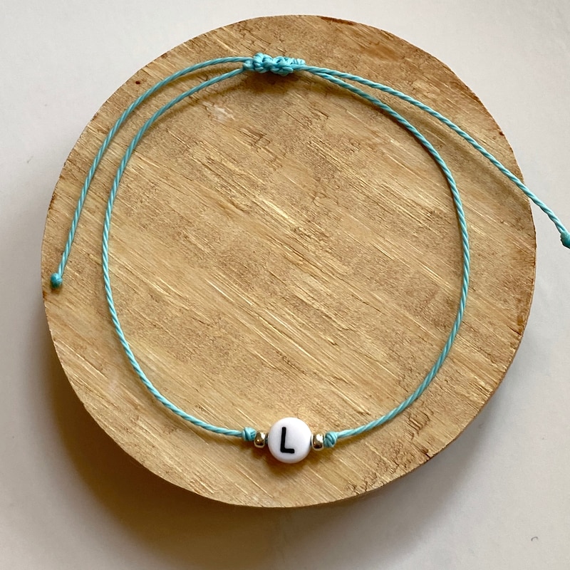 Thread Bracelet Letter - Etsy