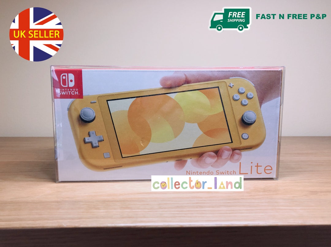 1 X Box Protector for Nintendo Switch Lite Console Strong 0.5mm Plastic ...