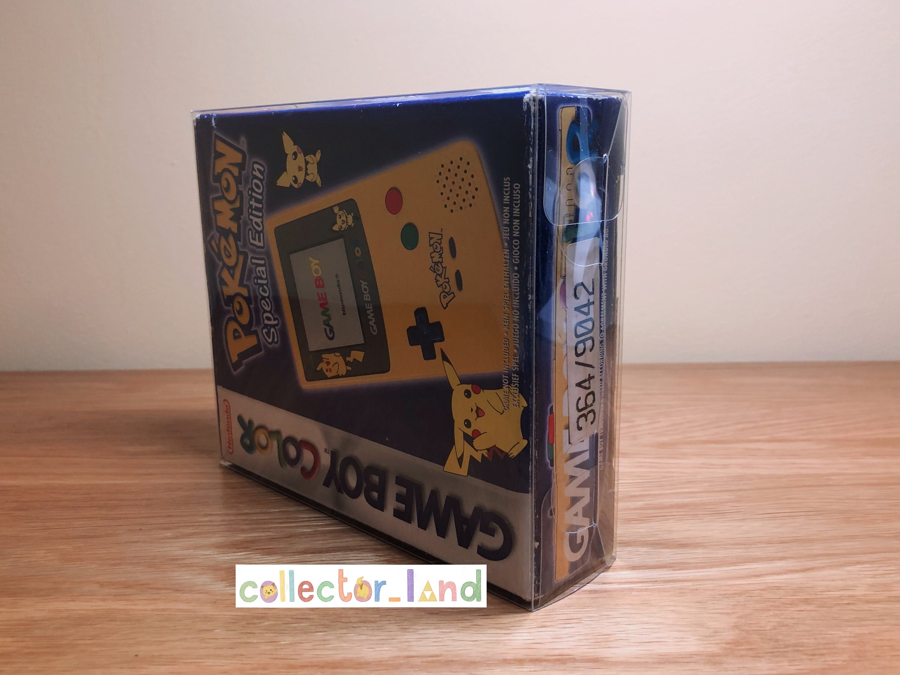 1 X Box Protector for Game Boy Colour Console STRONG 0.5mm Plastic ...