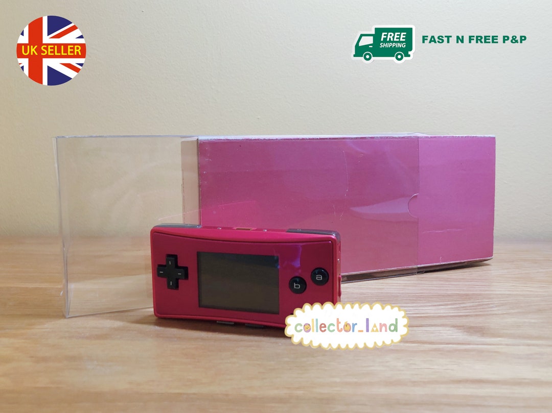 1 X Box Protector for Game Boy Micro GBM STRONG 0.5mm PET Plastic ...