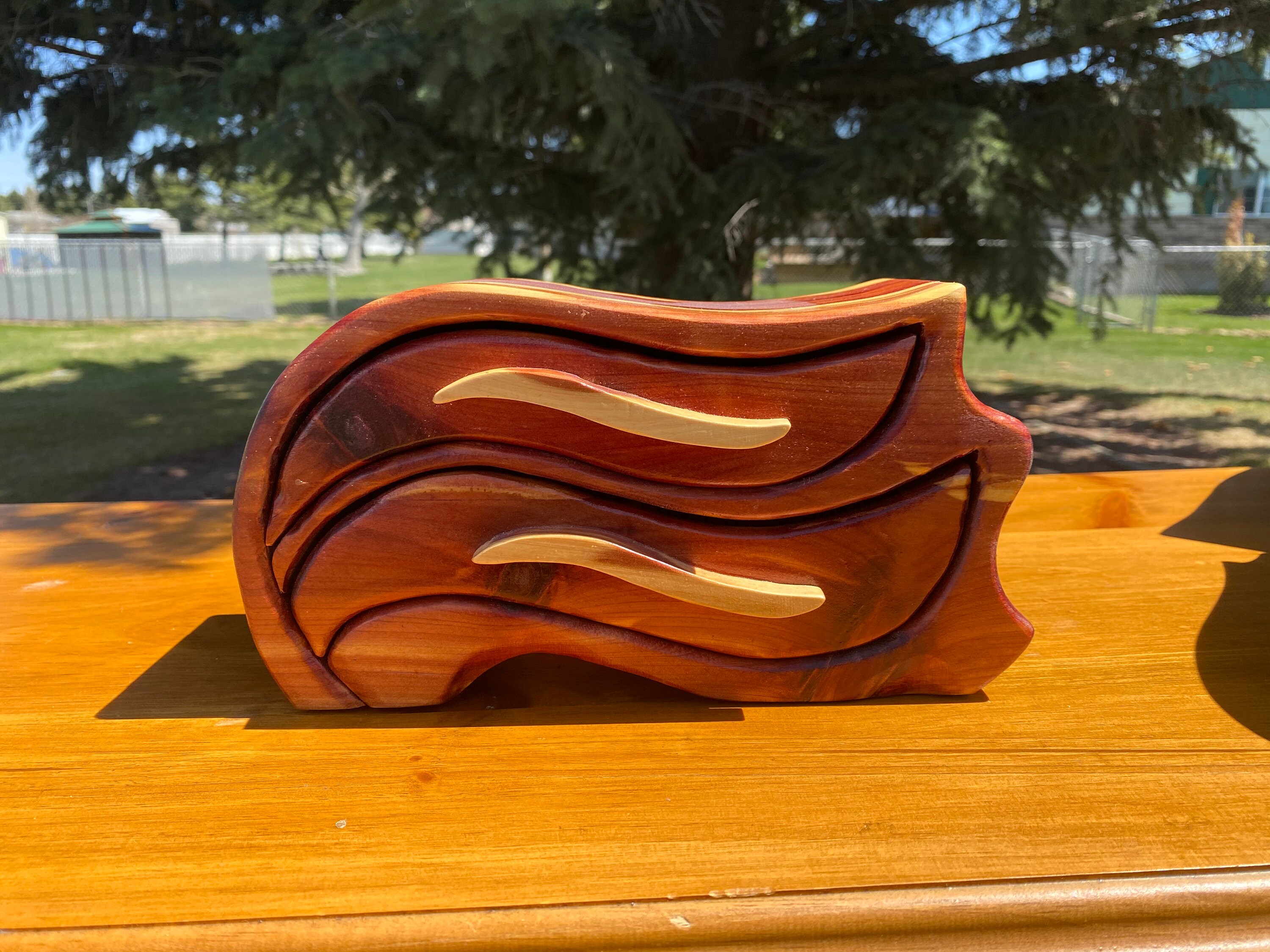 Jewelry Box Wooden Box Band Saw Box - Etsy