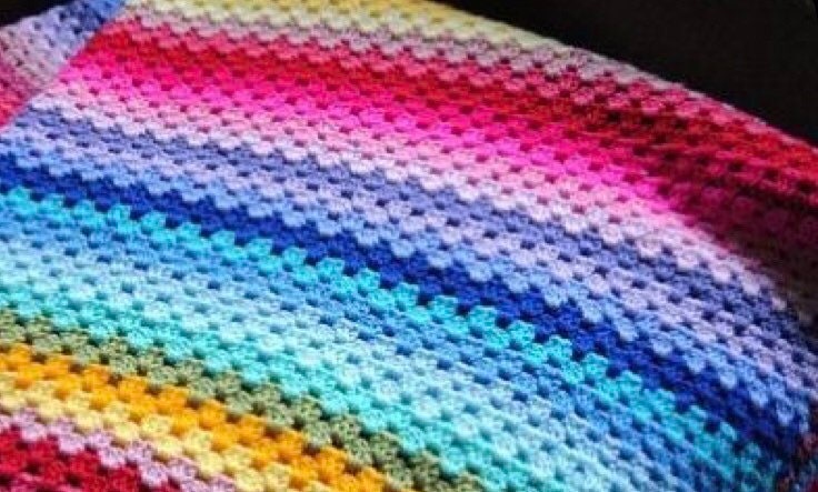 Fall Foliage Color Palette - Handmade Crochet Throw Blanket, Afghan ...