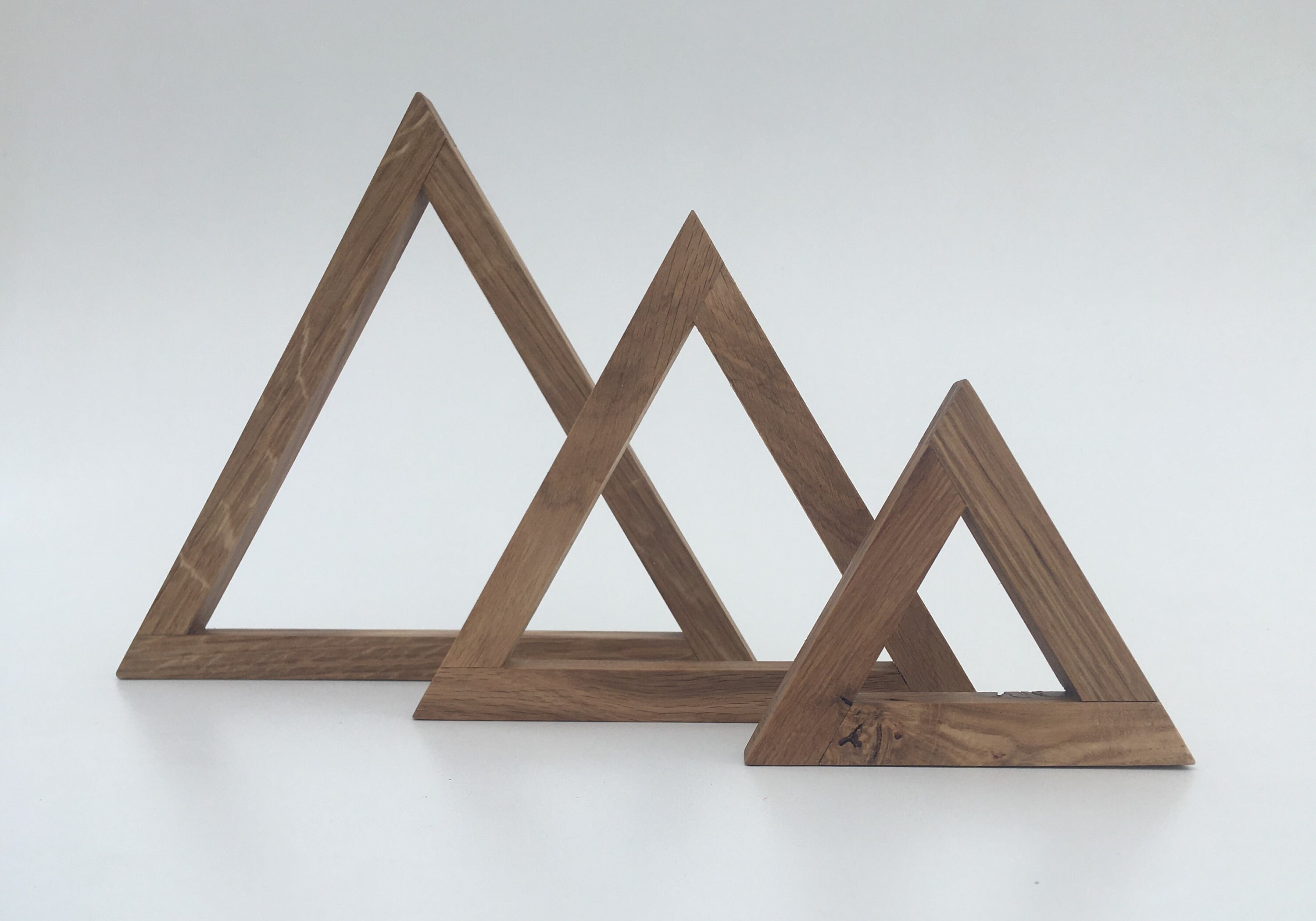 Set of 3 Nesting Oak Trivets — Baycraft Studio