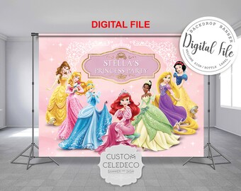 Princess backdrop | Etsy