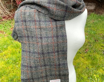 Harris Tweed Scarf - Etsy UK