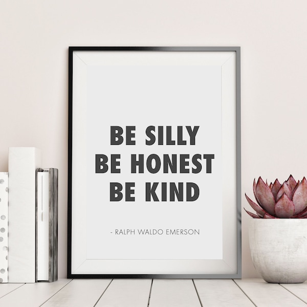 Ralph Waldo Emerson - Etsy