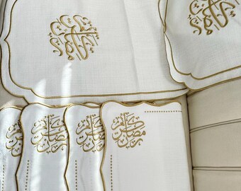 Personalized Kids Placemat, Ramadan Gift, Ramadan Decoration, Iftar ...