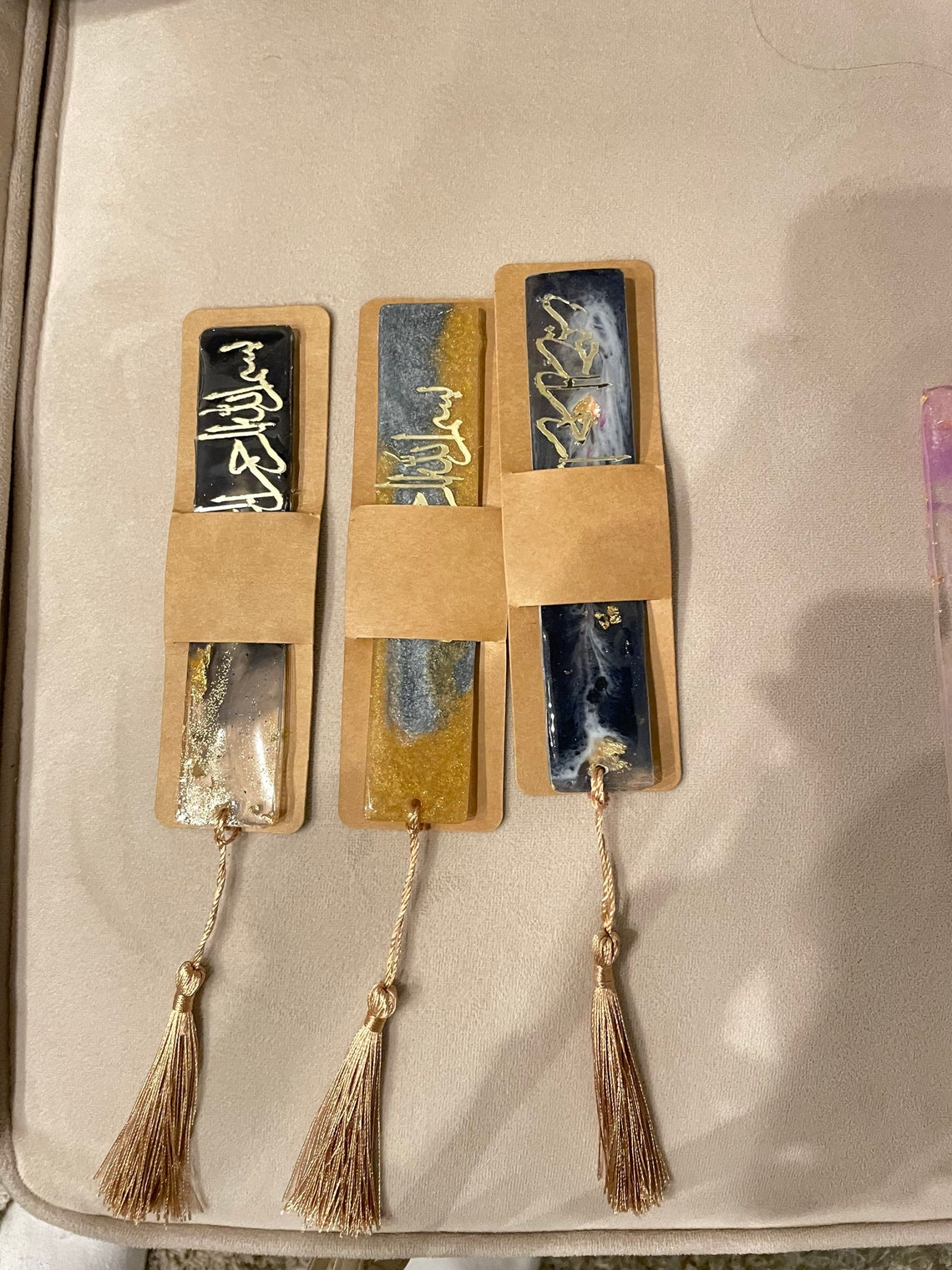 Resin Bookmarks With Arabic Calligraphy - Etsy