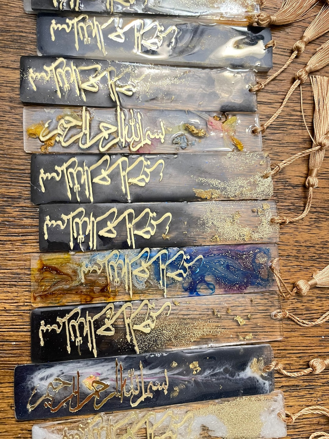 Resin Bookmarks With Arabic Calligraphy - Etsy