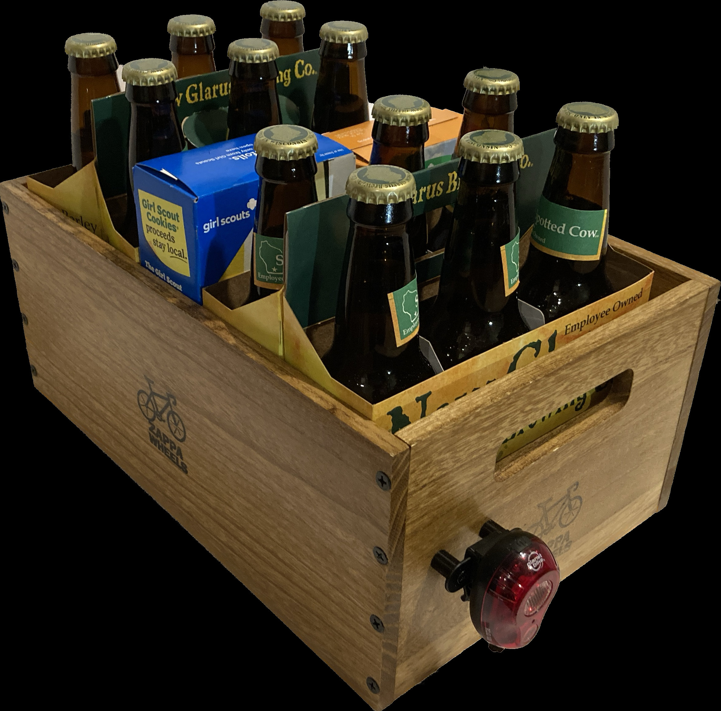 Wooden Bike Basket: A Cargo Carrier for Bicycles and Ebikes. Eco ...