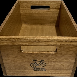 Wooden Bike Basket: A Cargo Carrier for Bicycles and Ebikes. Eco ...