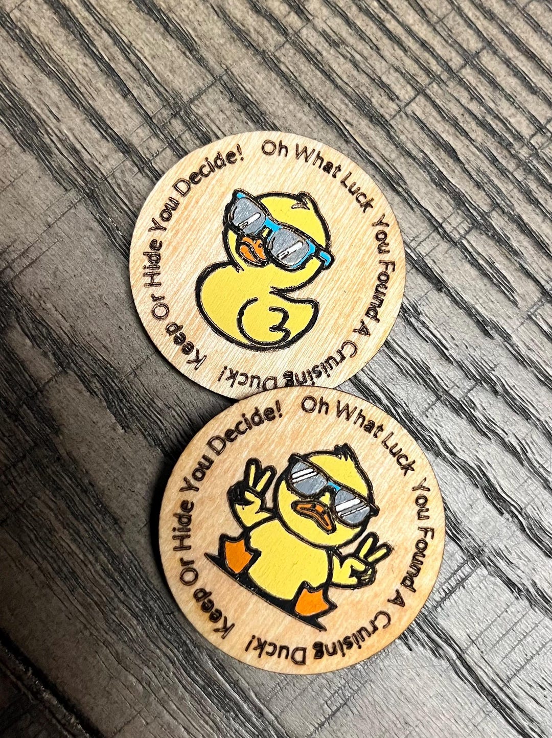 Cruising Duck Tokens ! Keep or Hide You Decide !! - Etsy