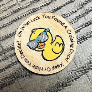 Cruising Duck Tokens ! Keep or Hide You Decide !! - Etsy