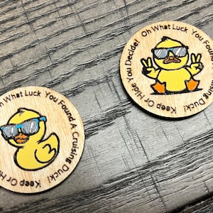 Cruising Duck Tokens ! Keep or Hide You Decide !! - Etsy