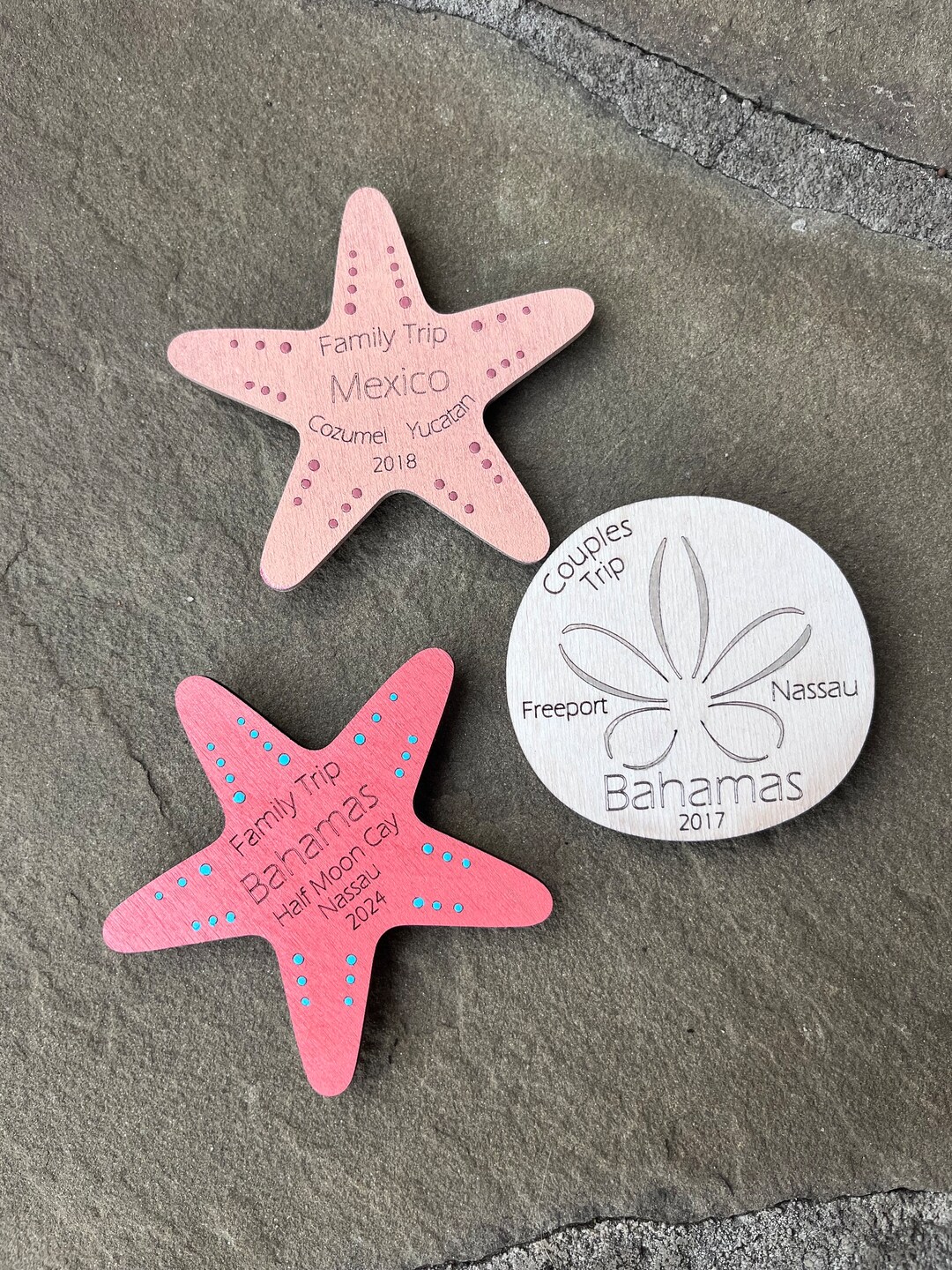 Personalized Vacation Magnets - Etsy