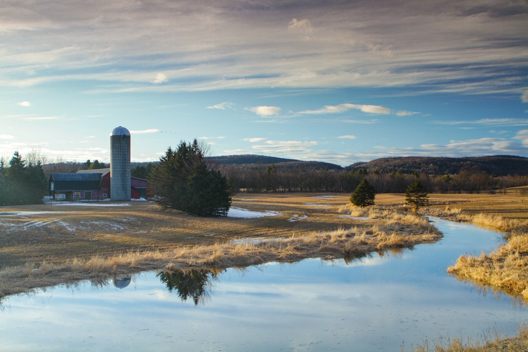 Mont Tremblant Photo Print: Farm Land Landscape Minutes Away From the ...