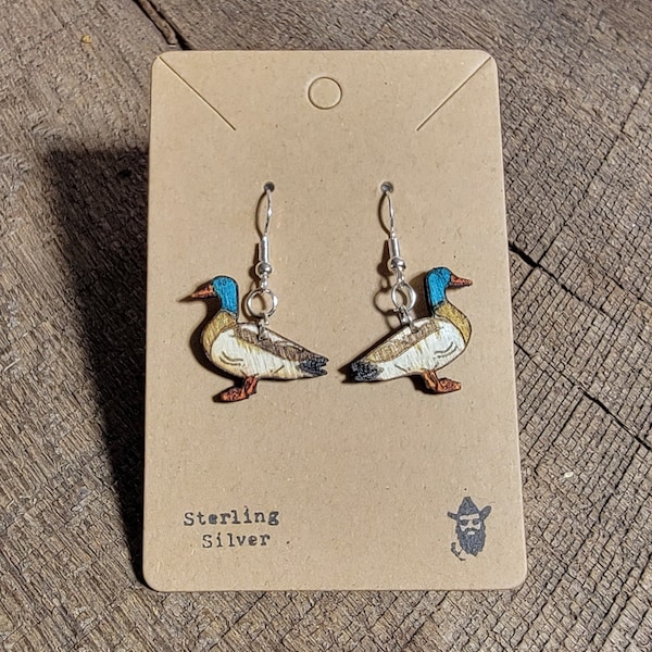 Duck Earrings - Etsy