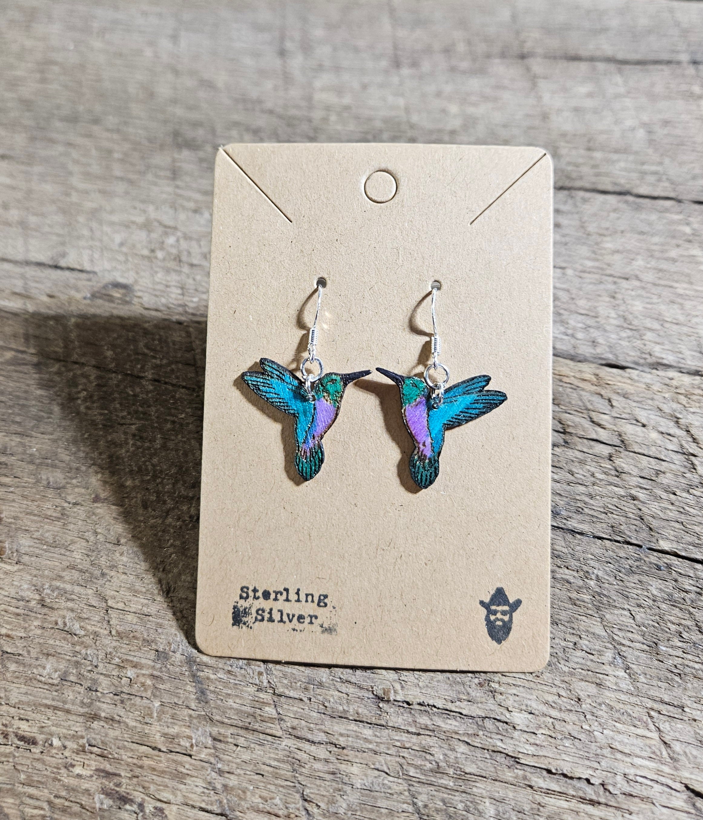 Mini Hummingbird Earrings - Etsy